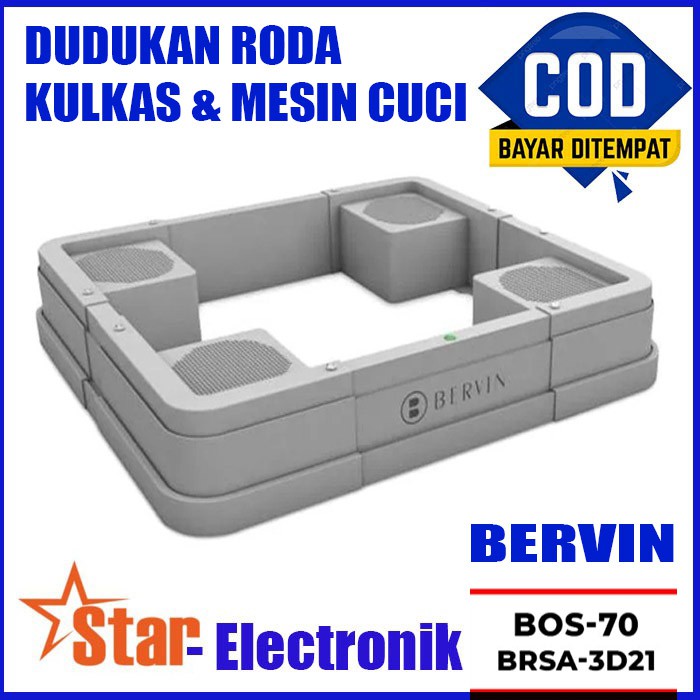 Jual Bervin Bos-70 Bervin BRSA-3D21 Tatakan Kulkas Dan Mesin cuci 1 ...