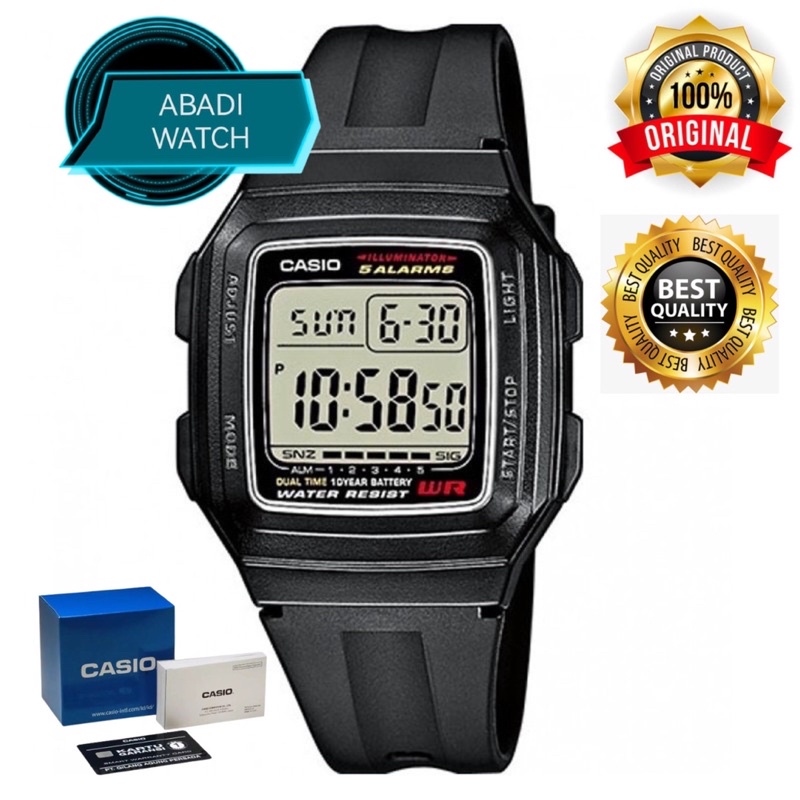 Jual Jam Tangan Casio F-201WA-1ADF F-201WA F-201 F201WA F 201WA | Shopee Indonesia
