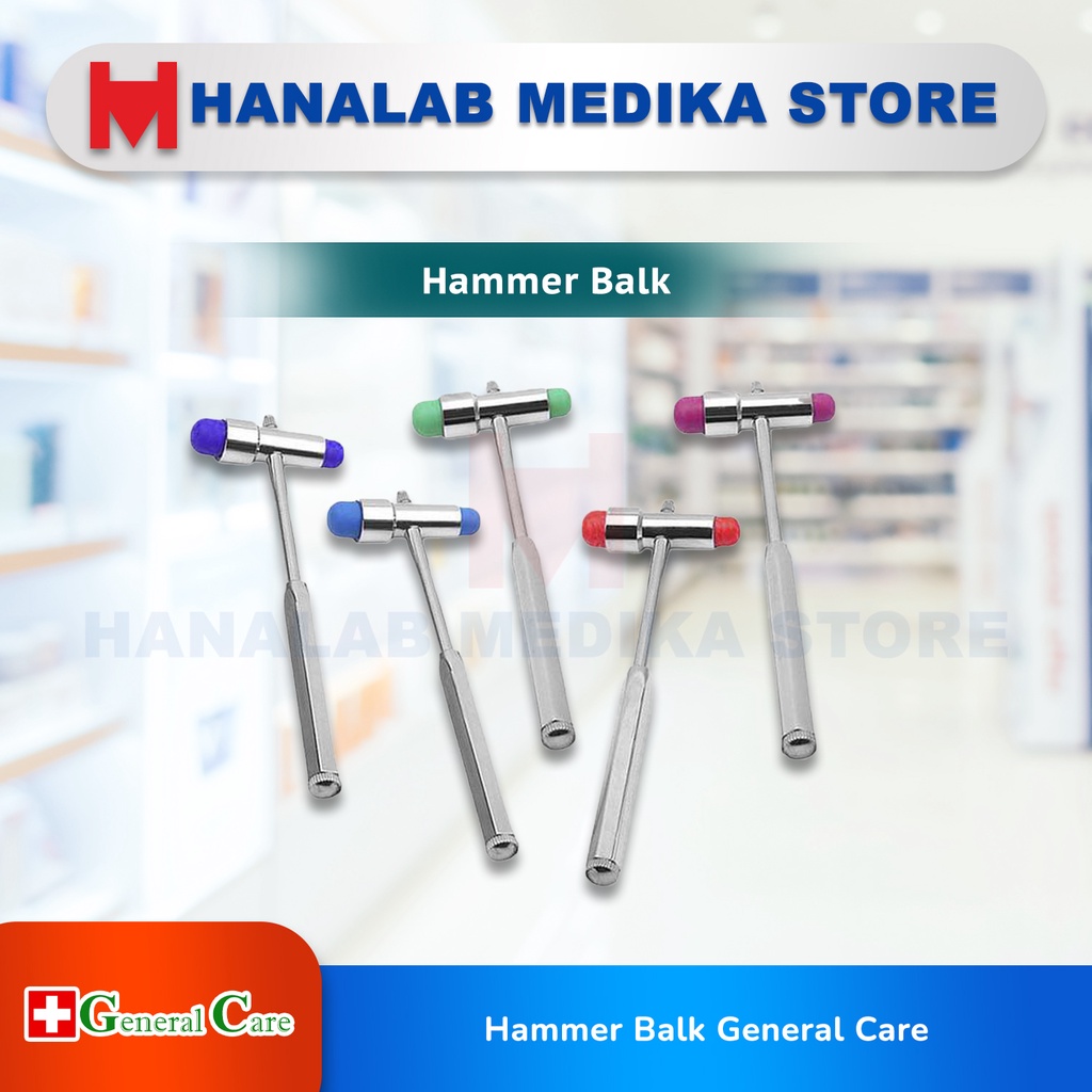 Jual Reflex Hammer Balk General Care / Hammer / Reflex Hammer Bulat ...
