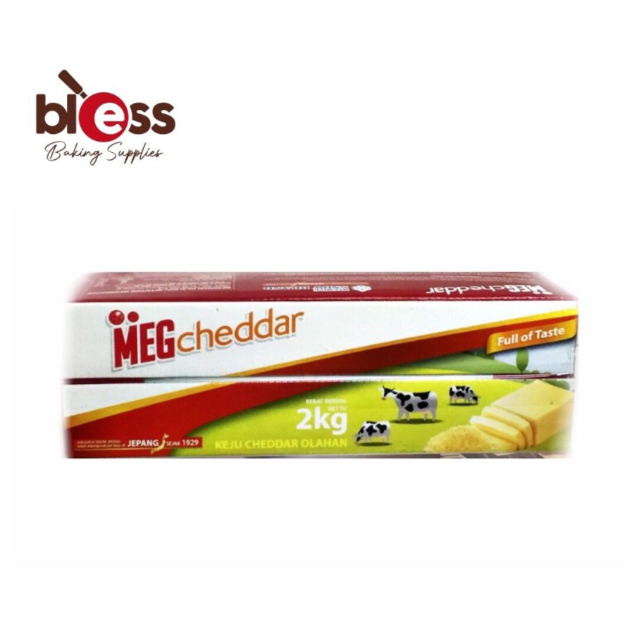 Jual MEG CHEDDAR MERAH 2 KG / KEJU MEG MERAH | Shopee Indonesia