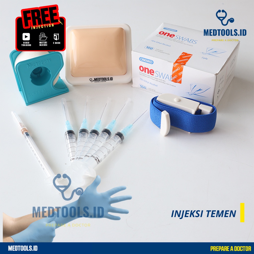 Jual Paket Injeksi Temen / Pemeriksaan Injeksi Kedokteran | Shopee ...