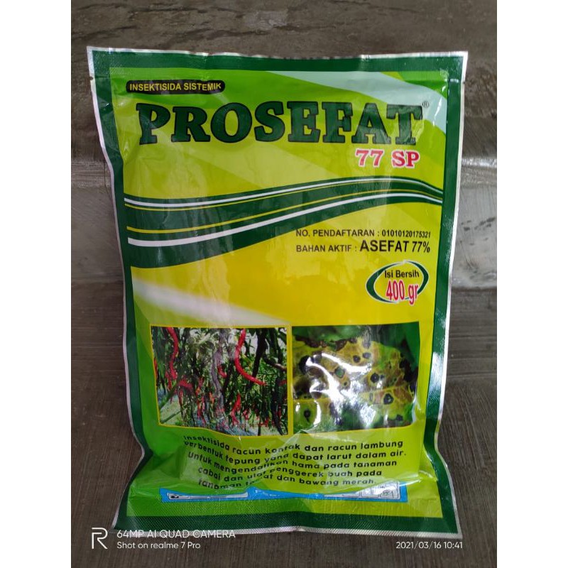 Jual Insektisida Prosefat 77 SP 400gr/ba.asefat | Shopee Indonesia