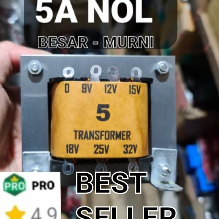 Jual NOL 5 B travo trafo 5a 5 a ampere besar murni kurae nol | Shopee ...