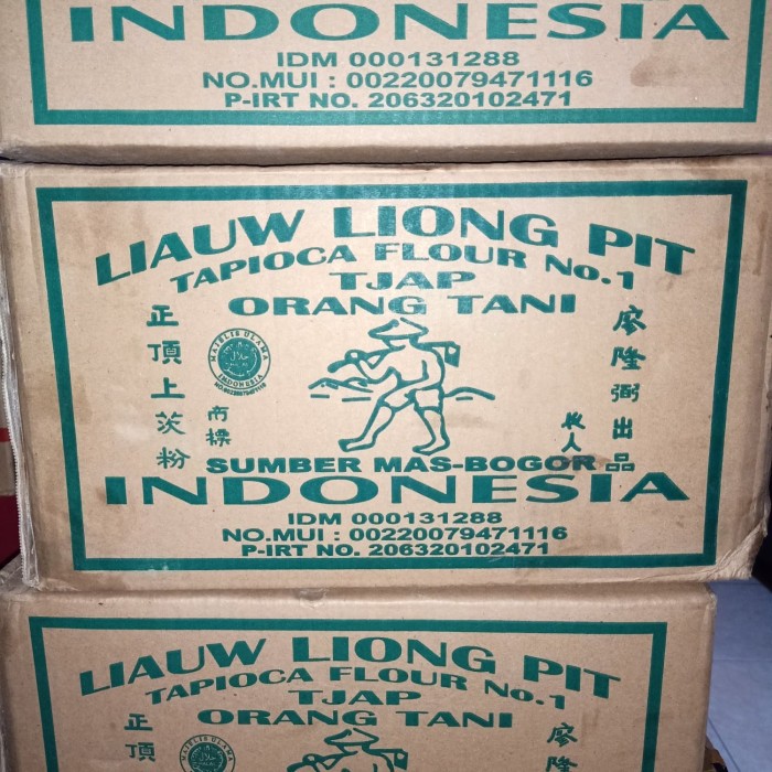 Jual Sagu Tani Dus 1kg x 10bks / Sagu Liong Pit / Tapioca Flour / Liauw ...
