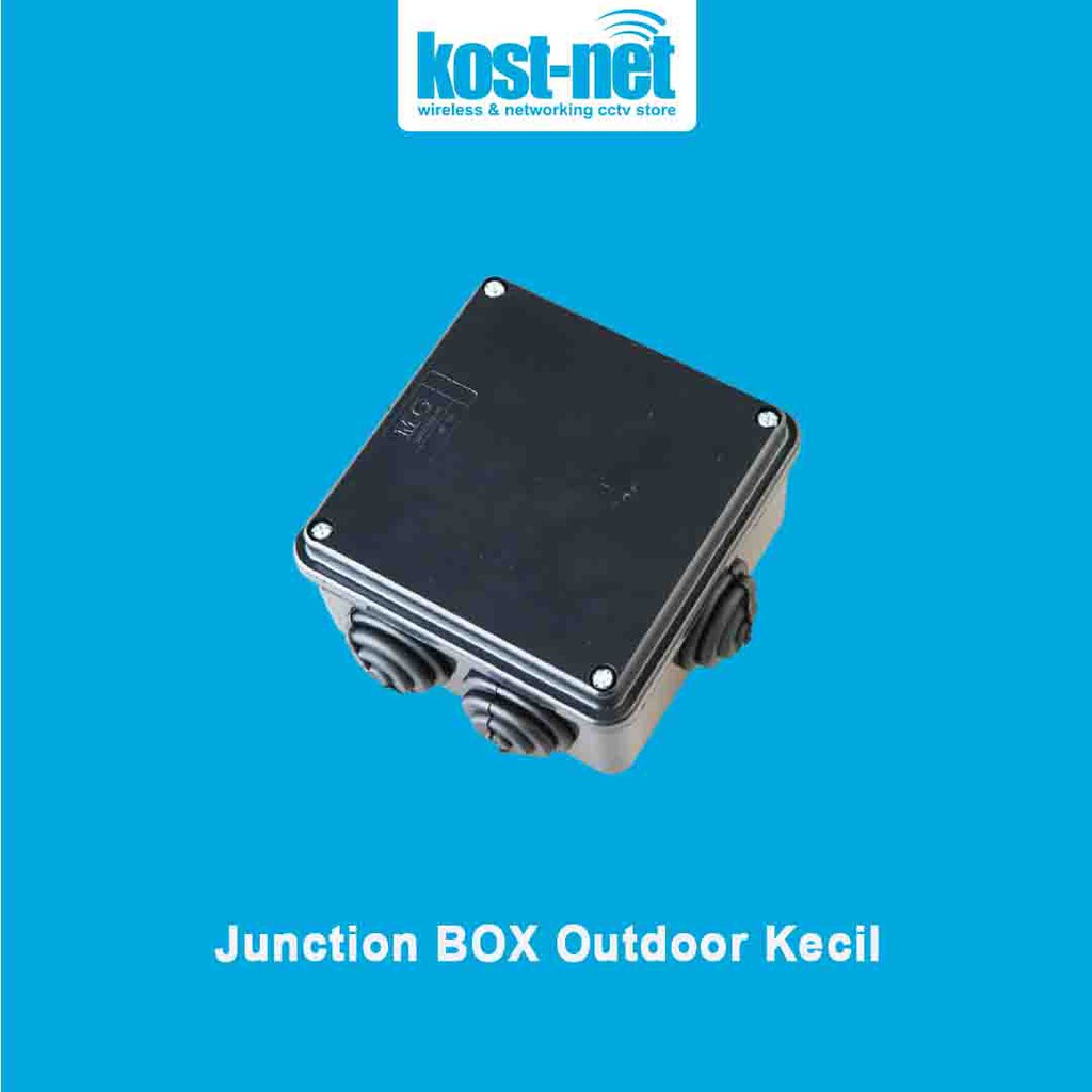 Jual Junction BOX Outdoor MG IP55 Kecil 100x100x50 Hitam | Shopee Indonesia