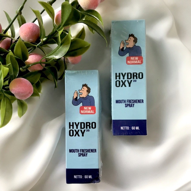 Jual HYDRO OXY 2.0 Spray Mulut - Bukan Mouth Freshner Biasa 60ML ...