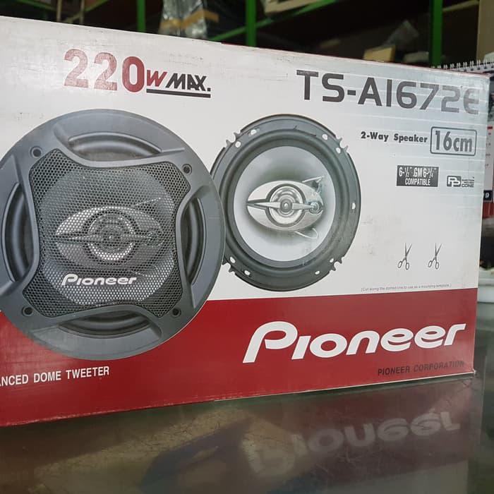 Jual Speaker Mobil | Speaker Coaxial 6 Inch 2 Way Pioneer Tsa 1672 ...
