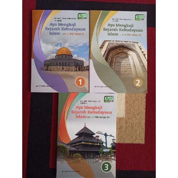 Jual BUKU AYO MENGKAJI SEJARAH KEBUDAYAAN ISLAM KELAS 1 2 3 10 11 12 X XI XII MA ERLANGGA KMA ...