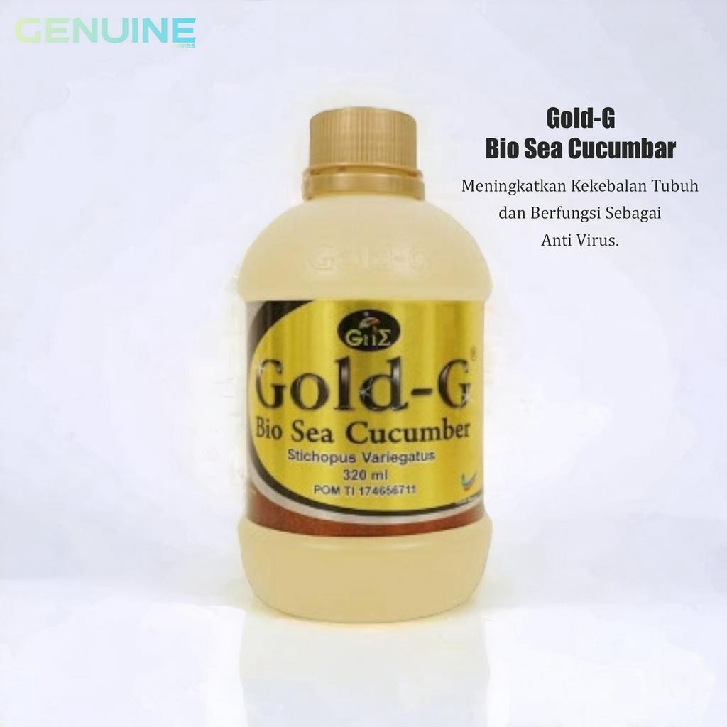 Jual Gold G 320ml Bio Sea Cucumbar | Jelly Gamat Gold G | Bukan Luxor ...