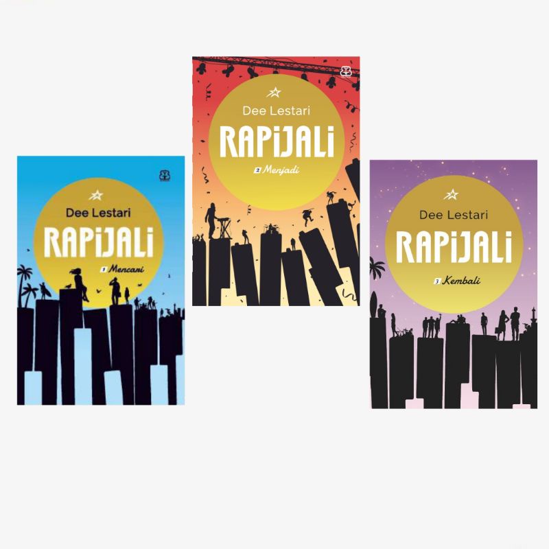 Jual NOVEL RAPIJALI 1 / RAPIJALI 2 / RAPIJALI 3 - DEE LESTARI (ORIGINAL ...