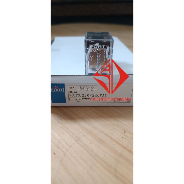 Jual Relay MY2 8 pin 220v FORT | Shopee Indonesia