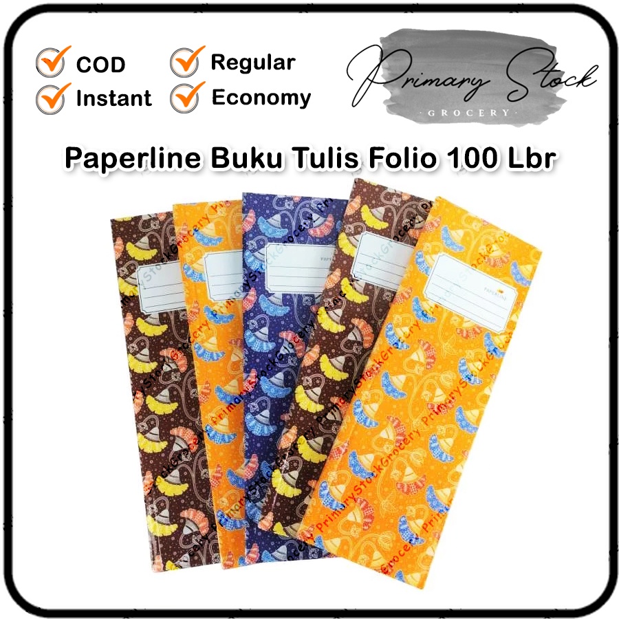 Jual Buku Ekspedisi Panjang Bergaris 1/2 Folio Pendek Paperline ...