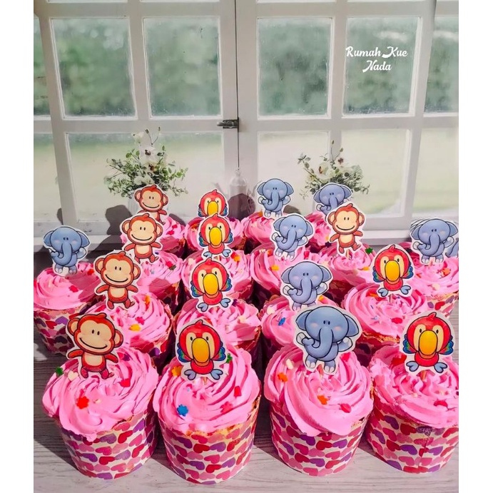 Jual Cup Cake Ulang Tahun/Cup Cake Karakter/Cup Cake Ultah | Shopee ...