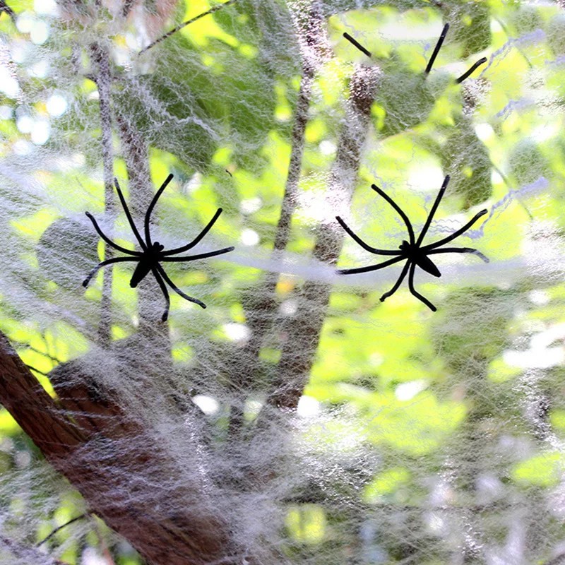 Jual Sarang Laba-laba Jaring Besar Spider Web Halloween Decoration ...