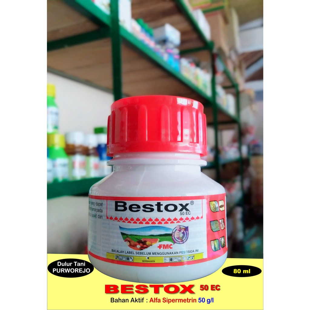 Jual Insektisida BESTOX 80 ml Bahan Aktif Alfa Sipermetrin 50 g/l ...