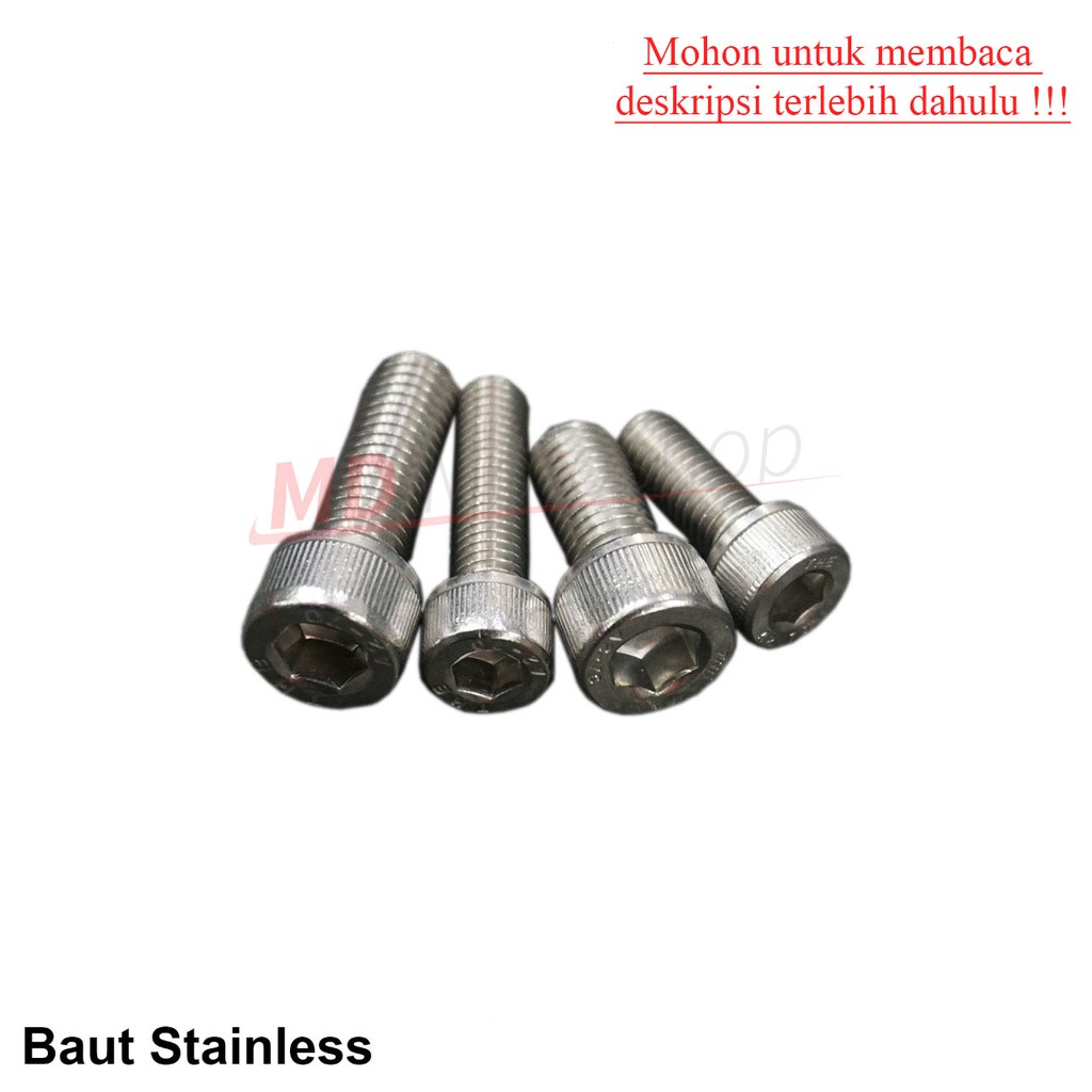 Jual Baut Stainless | Shopee Indonesia