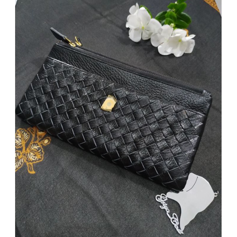 Jual Dompet papillon anyam D1014 | Shopee Indonesia