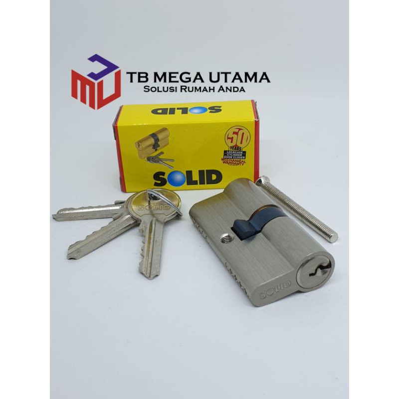 Jual Silinder Kunci Pintu Solid | Key Silinder Solid | Shopee Indonesia