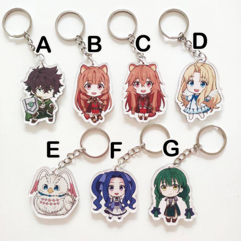 Jual Keychain Anime Tate no Yuusha no Nariagari 1 The Rising of the ...