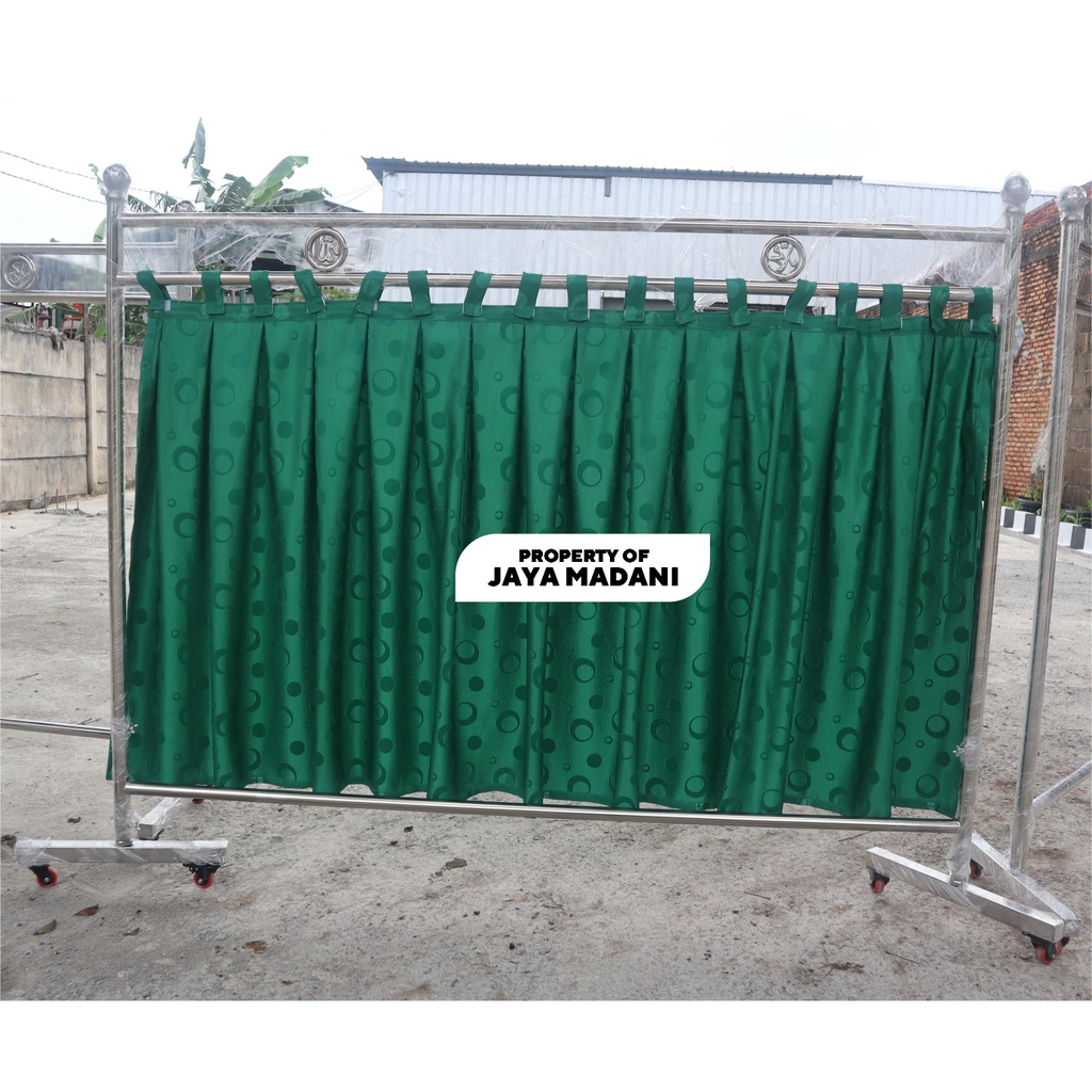 Jual Partisi Sekat Shaf Pembatas sholat Masjid musholla stainless ...