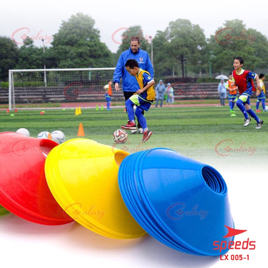 Jual CONE CONES MANGKOK ISI 50 PCS WARNA SET ALAT LATIHAN OLAHRAGA KUN ...