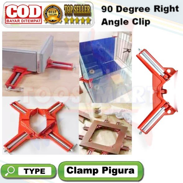 Jual Jual Klem Siku Sudut Pigura Klem Pigusa Catok Pigusa Clamp Sudut ...