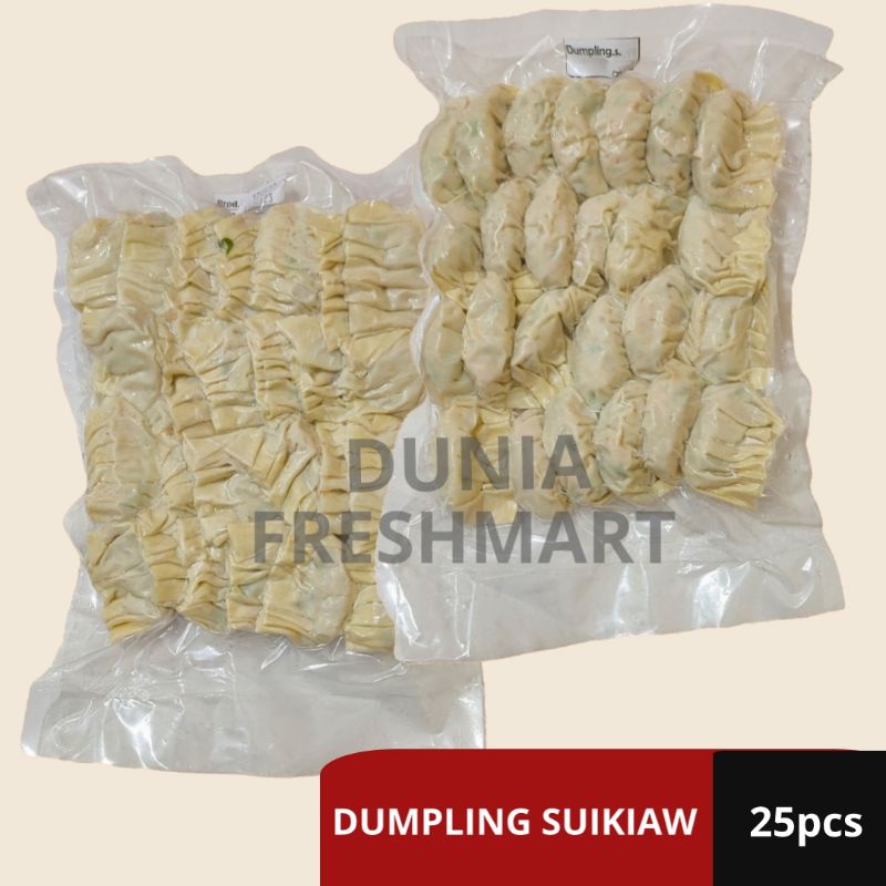 Jual DUMPLING SUIKIAW ISI 25PCS SUIKIAW ISI AYAM DAN UDANG HALAL GYOZA ...