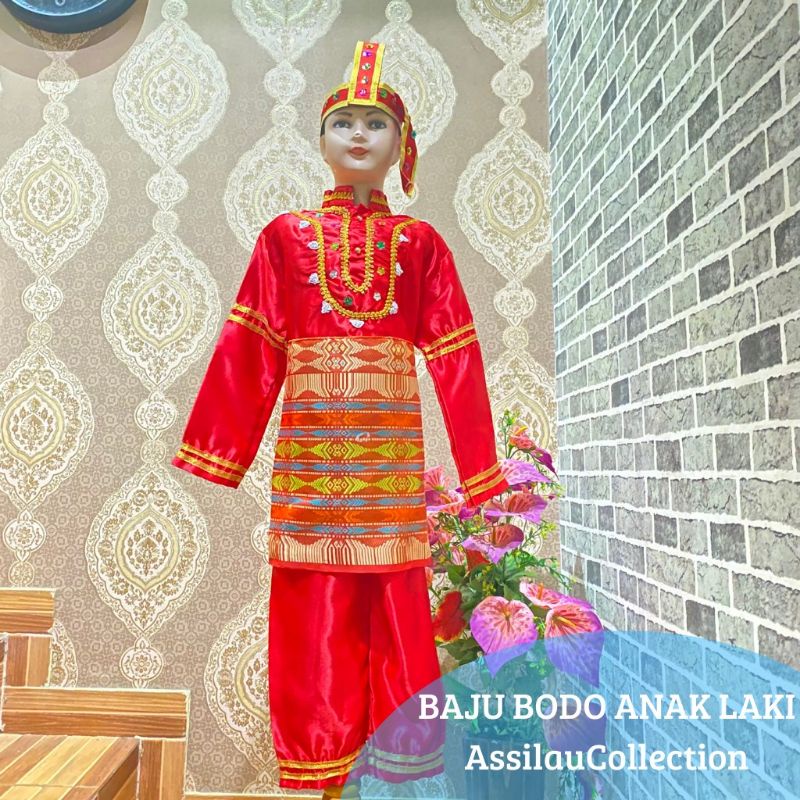 Jual Baju Adat Bodho/sulasewi anak satuan | Shopee Indonesia