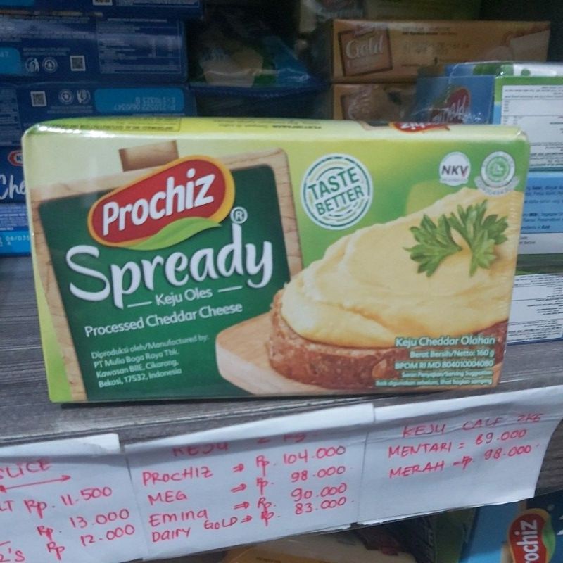 Jual keju prochiz spready(keju oles) | Shopee Indonesia