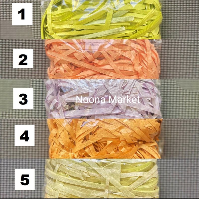 Jual Kertas Cah Cah / Isian Hampers / Isian Gift Box / Sherded Paper ...