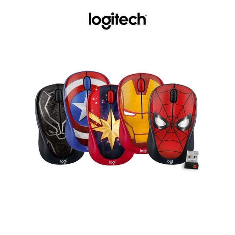Jual Logitech M238 M 238 Marvel Collection Wireless Mouse | Shopee ...
