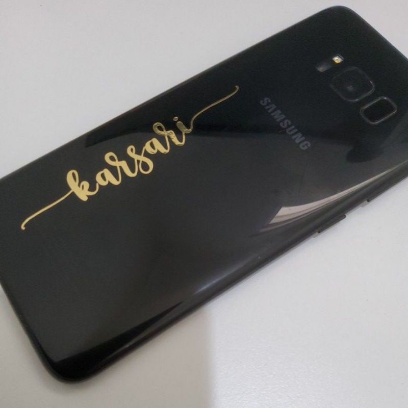 Jual stiker nama gold unik 10 piece | Shopee Indonesia