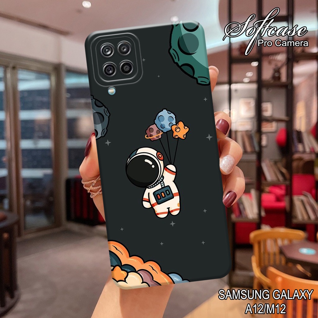 Jual Case Bumper Tpu Samsung Galaxy A12/M12 Silikon Pro Camera Softcase ...