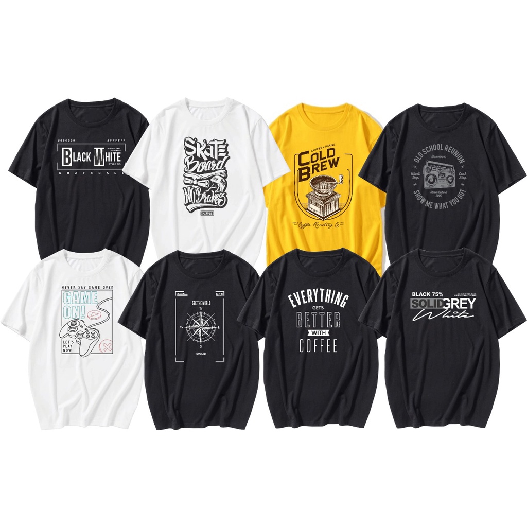 Jual Kaos Distro Original / T-Shirt Pria New Design Regular Fit All ...