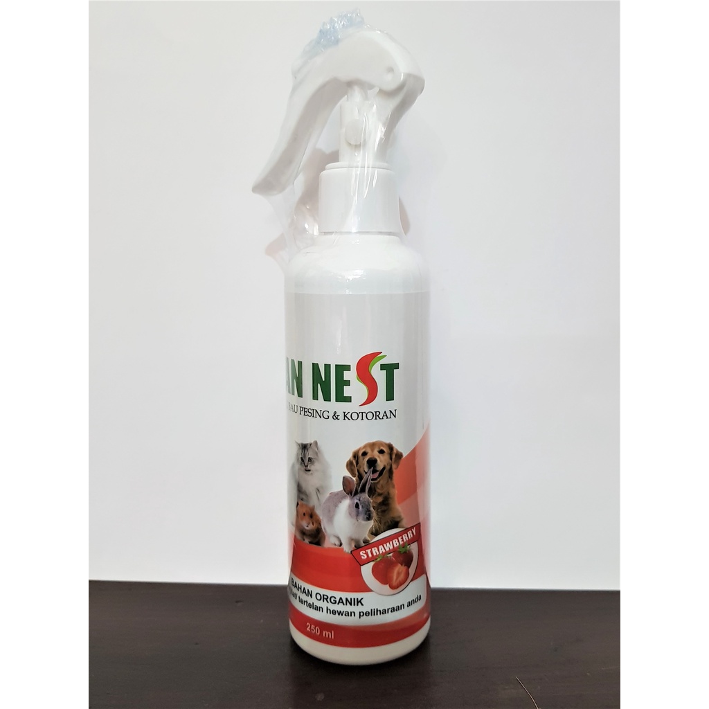 Jual CLEAN NEST 250ml | Penghilang bau pesing pipis urine kotoran poop ...