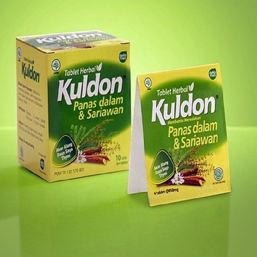Jual Kuldon Sariawan ( 10 strip @ 4 tablet ) || Kuldon obat sariawan ...