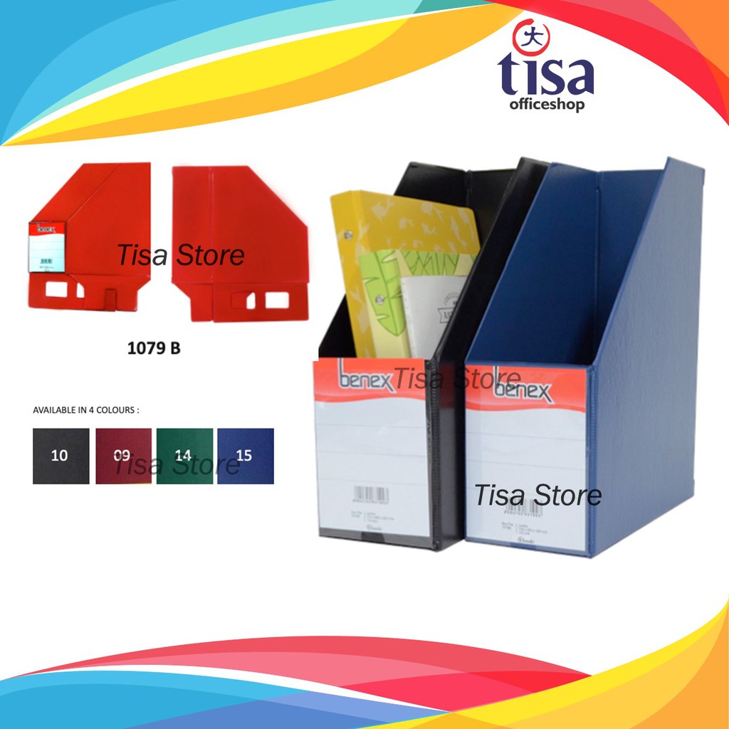 Jual Box File Benex 1079B Laminated PVC Jumbo 115mm | Shopee Indonesia
