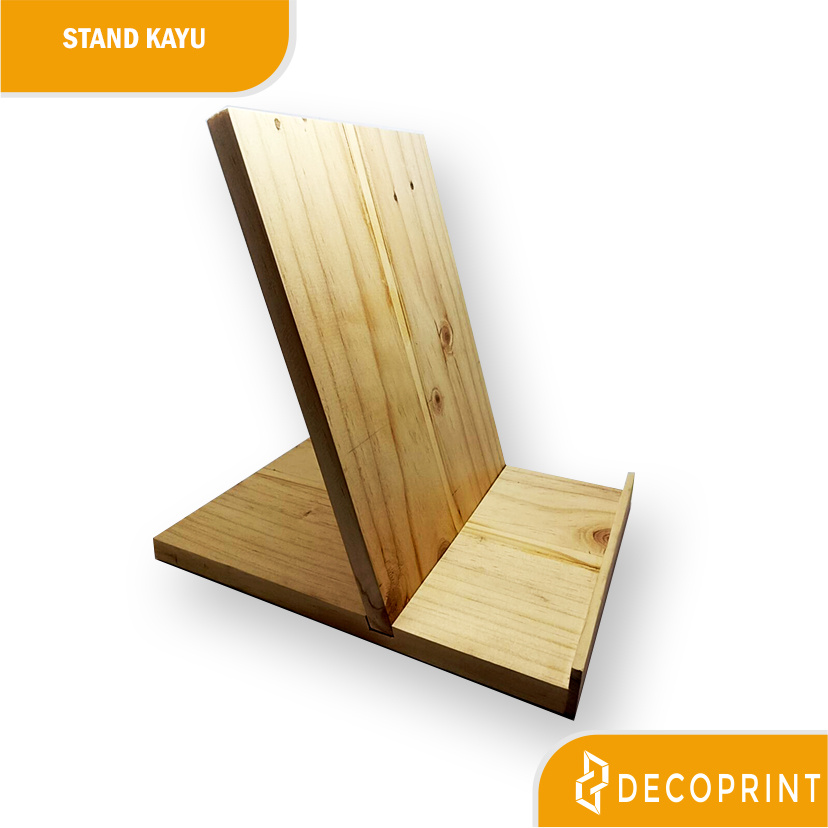 Jual Stand Kayu Jati Belanda Holder Kayu Jati Belanda Untuk Buku ...