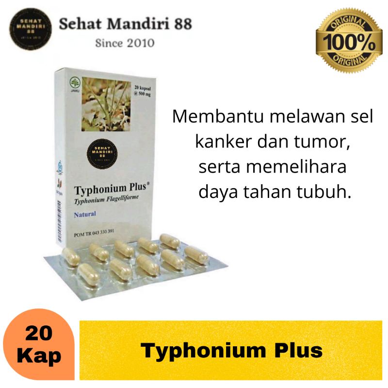 Jual Typhonium Plus - Obat Herbal Kanker Dan Tumor | Shopee Indonesia