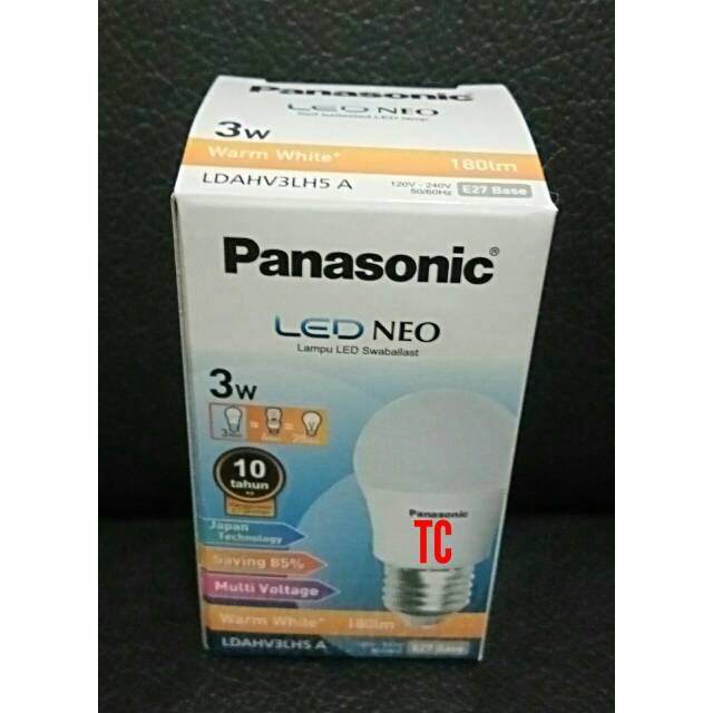 Jual Lampu Panasonic LED NEO 3W Kuning | Shopee Indonesia