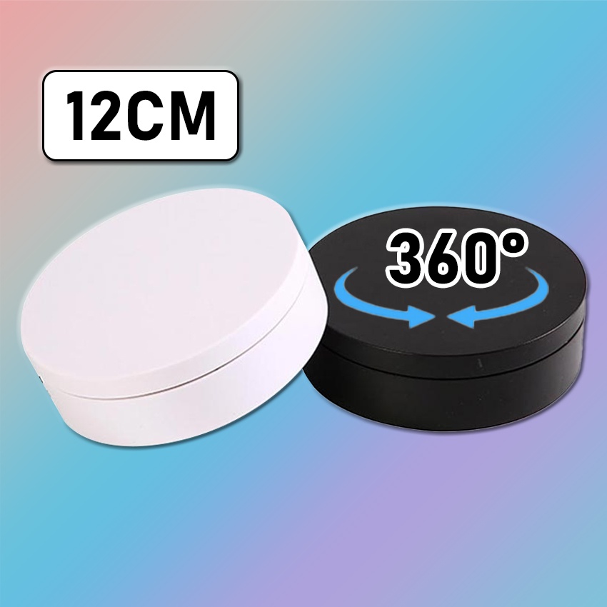 Jual Turntable Tempat Foto Produk Putar Stand Display Turn Table Studio ...