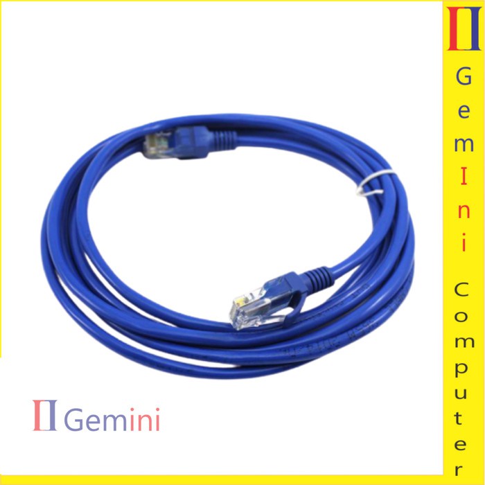 Jual Kabel Lan Cat5E NYK 3 Meter Cable LAN cat 5 cat 5e 3 Meter mtr ...