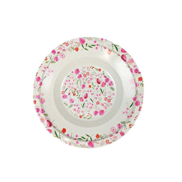 Jual Piring Seng Motif 20cm 22cm 24cm Anti Gompal / Piring Enamel ...