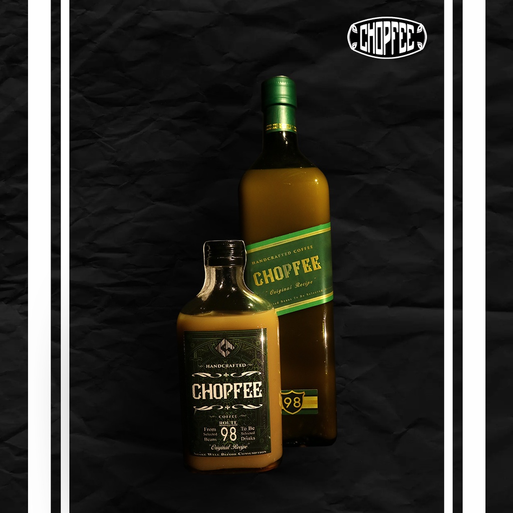 Jual Kopi Susu Botolan Chopfee Route 98 250ml | Shopee Indonesia