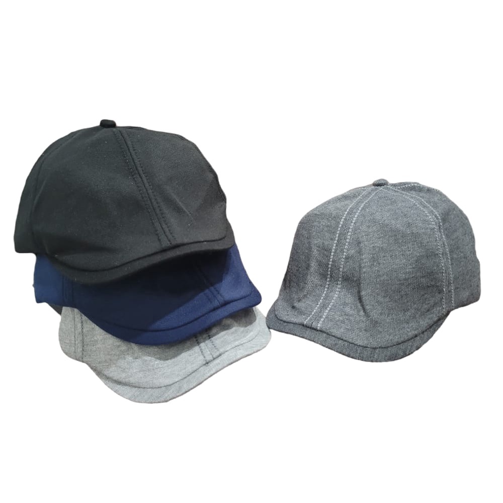 Jual Topi Kodok / Flat Cap Hat / Topi Copet / Topi Pelukis / Topi ...