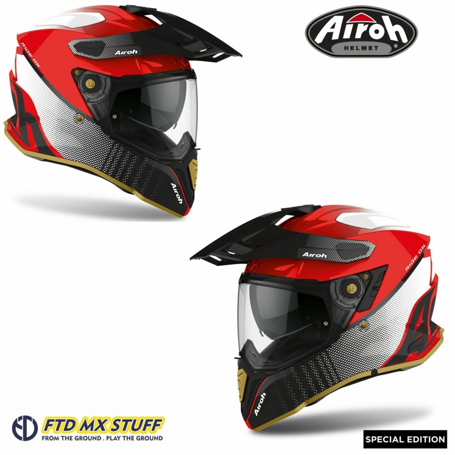 Jual HELM AIROH COMMANDER PROGRESS LIMITED EDITION | Shopee Indonesia