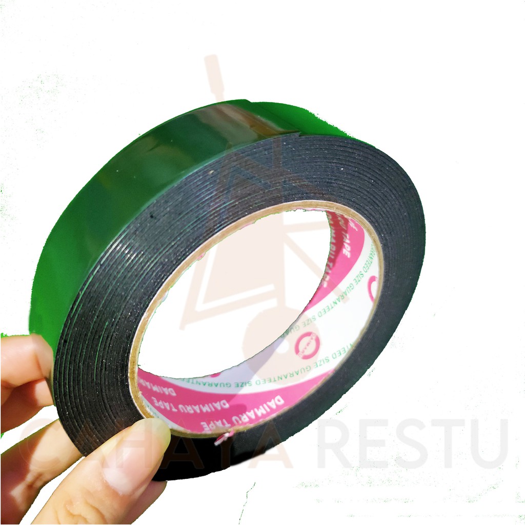 Jual Double Tape Foam 1" x 5 meter | Shopee Indonesia