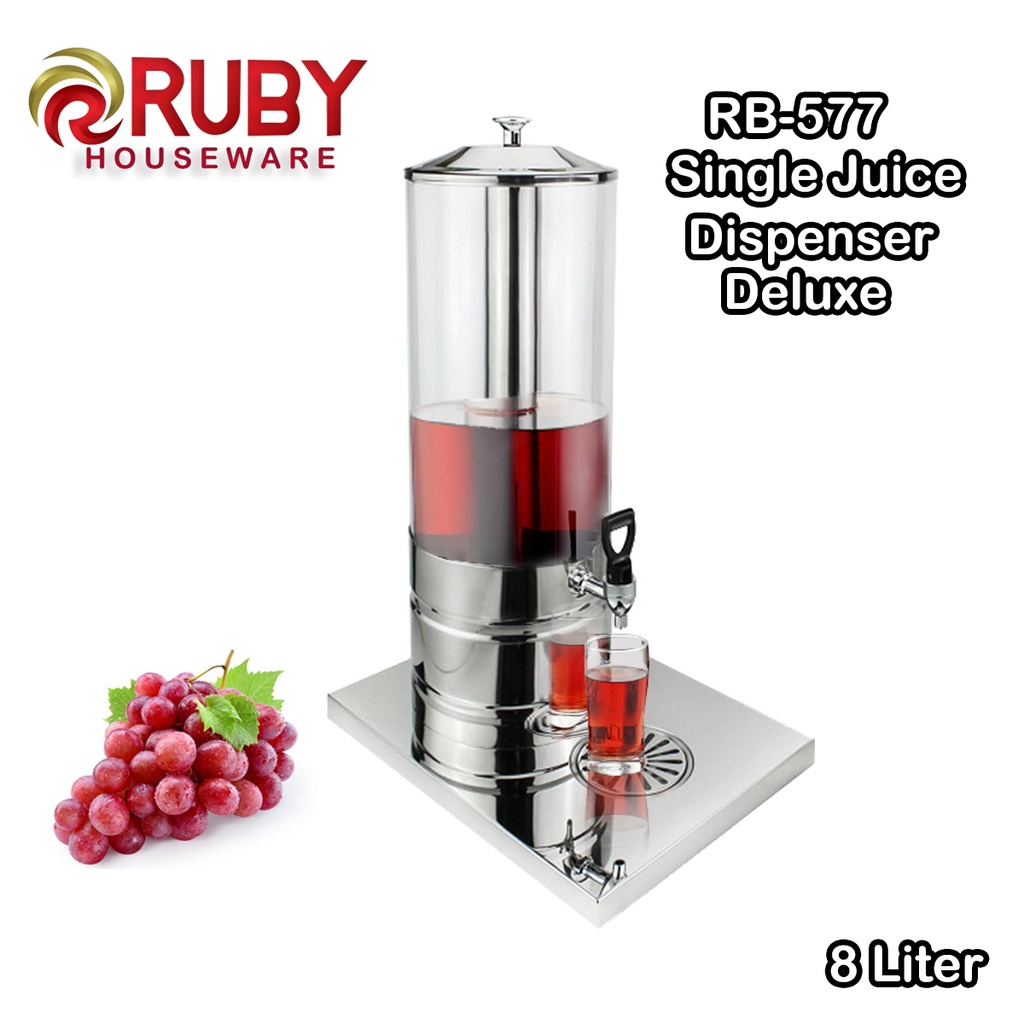 Jual RUBY RB-577 SINGLE JUICE DISPENSER DELUXE 8 Liter | Shopee Indonesia