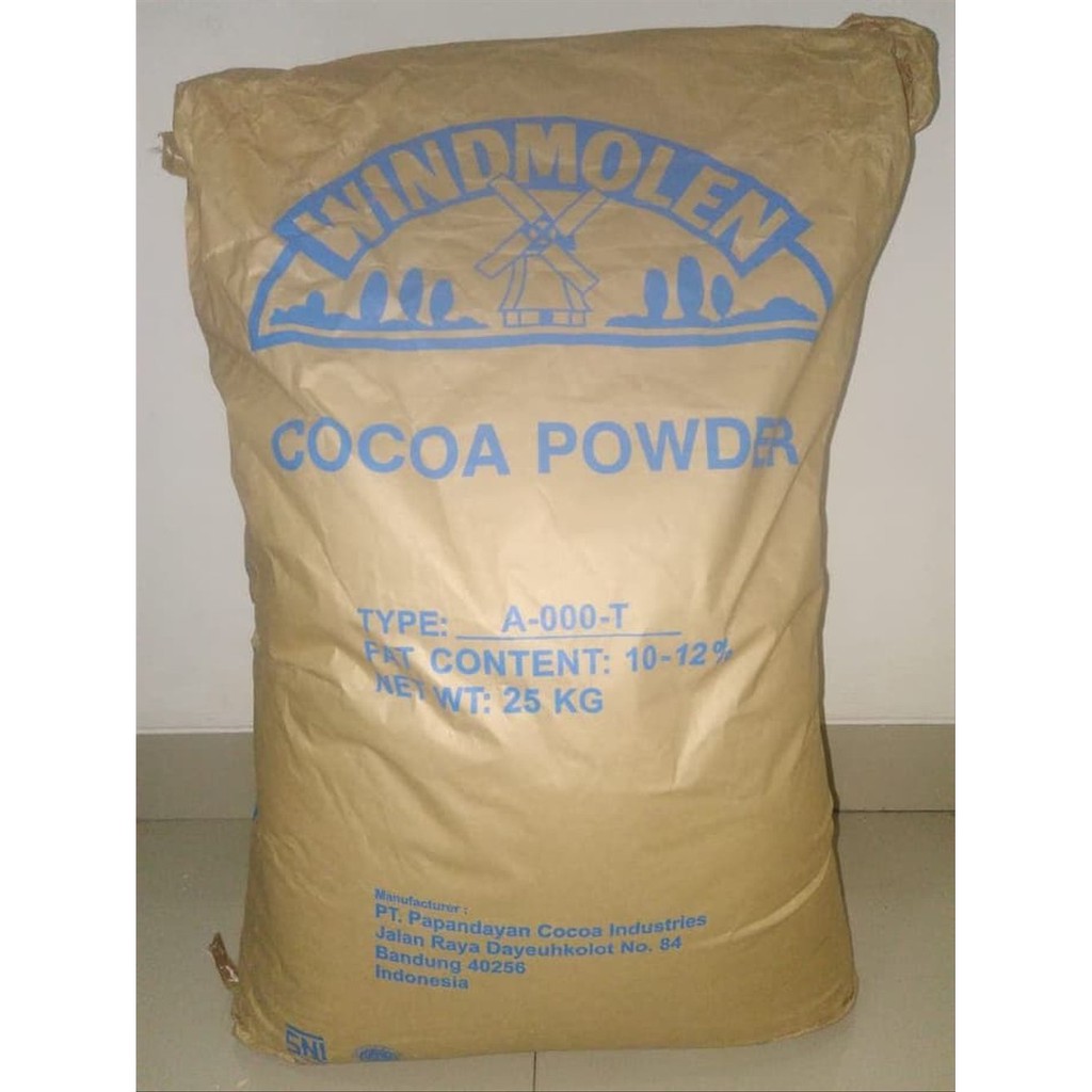 Jual Windmolen Cocoa Powder 25kg / Bubuk coklat Wind Melon 1 Sak ...