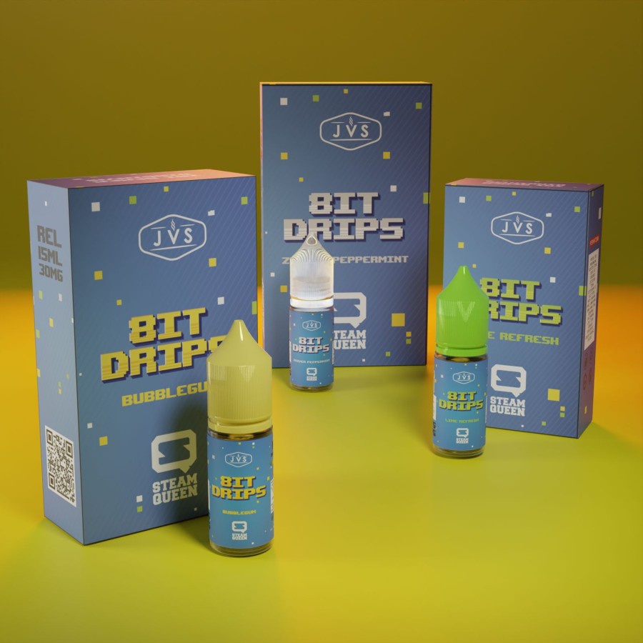 Jual Bit Drips 8it Drips 15ML Zhiver Peppermint Bubblegum Lime Refresh ...